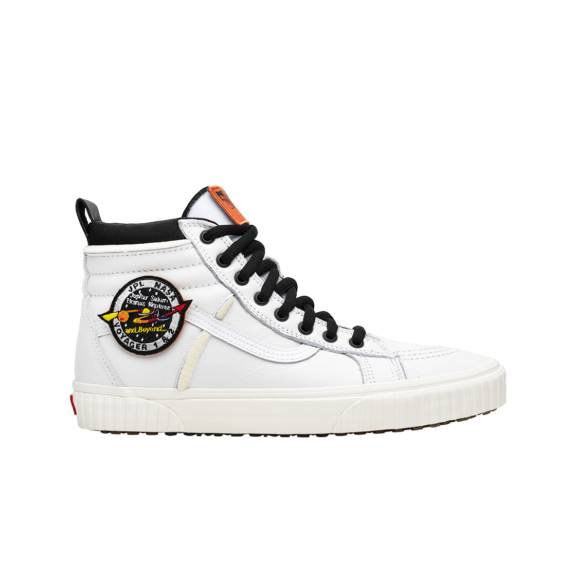 반스 x 나사 스케이트 하이 46 MTE 스페이스 보이저 트루 화이트 | Vans | KREAM