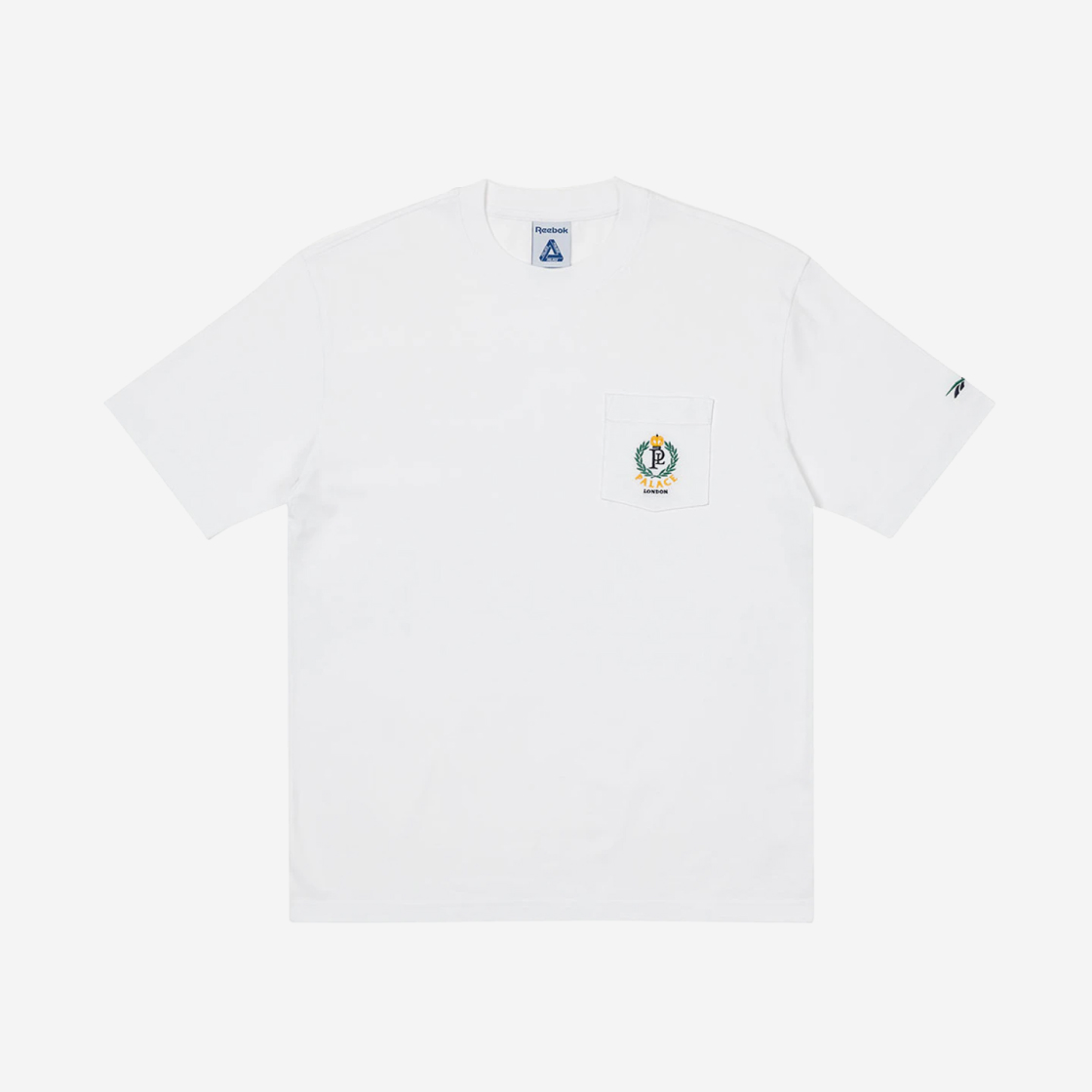 팔라스 x 리복 NPC 포켓 티셔츠 화이트 - 21SS | Palace | KREAM