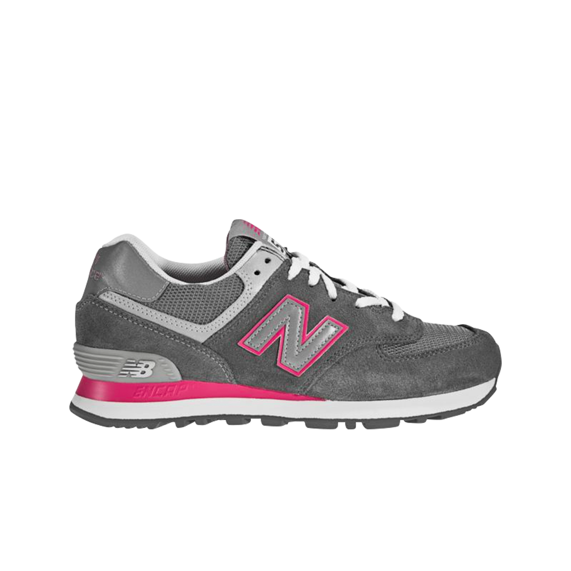 (W) 뉴발란스 574 그레이 핑크 - D 와이드 | New Balance | KREAM