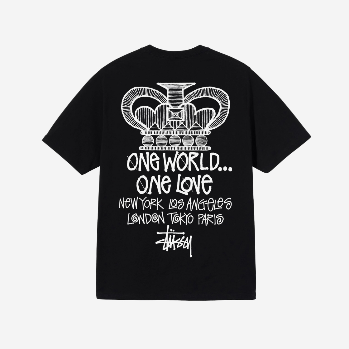 Stussy One World T-Sh... STYLE | KREAM