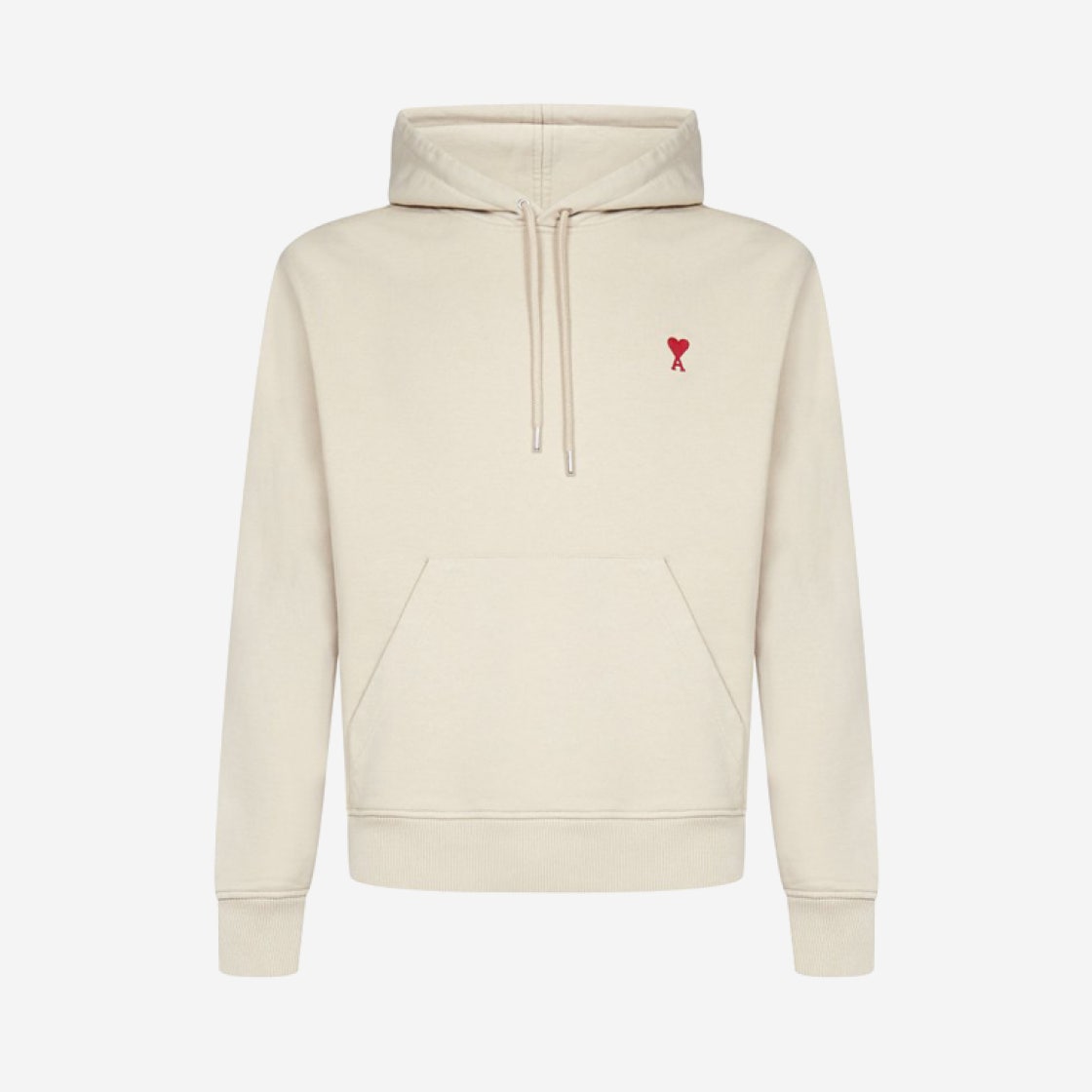 아미 스몰 하트 로고 후드 베이지 - 21SS | AMI | KREAM