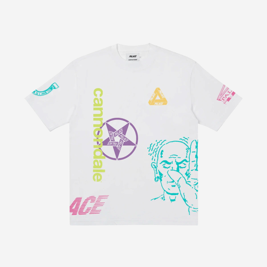 팔라스 x 캐논데일 매드 보이 티셔츠 화이트 - 21FW | Palace | KREAM