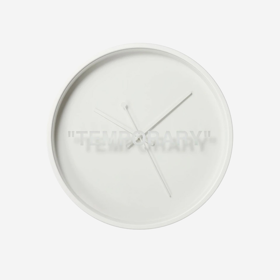 이케아 x 버질 아블로 마르케라드 템포러리 벽시계 | IKEA | KREAM