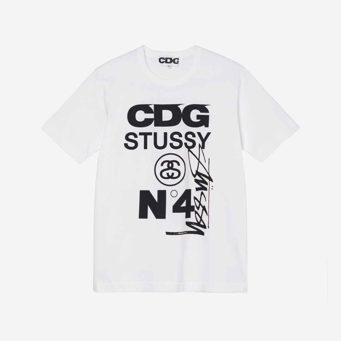 CDG x 스투시 티셔츠 화이트 | CDG | KREAM