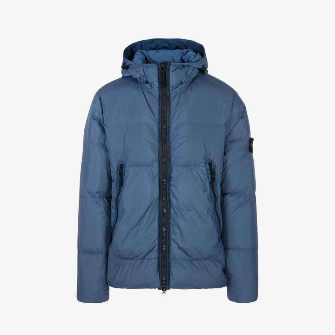 스톤 아일랜드 40123 가먼트 다이드 크링클랩스 다운 자켓 코발트 블루 - 21FW | Stone Island | KREAM