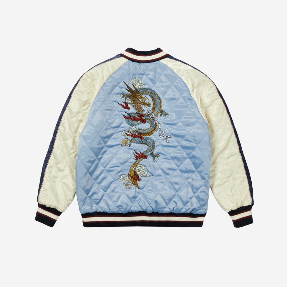 팔라스 x 에비수 리버시블 수베니어 자켓 블루 핑크 - 21FW | Palace | KREAM