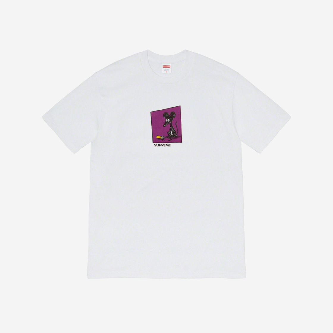 슈프림 마우스 티셔츠 화이트 - 21SS | Supreme | KREAM