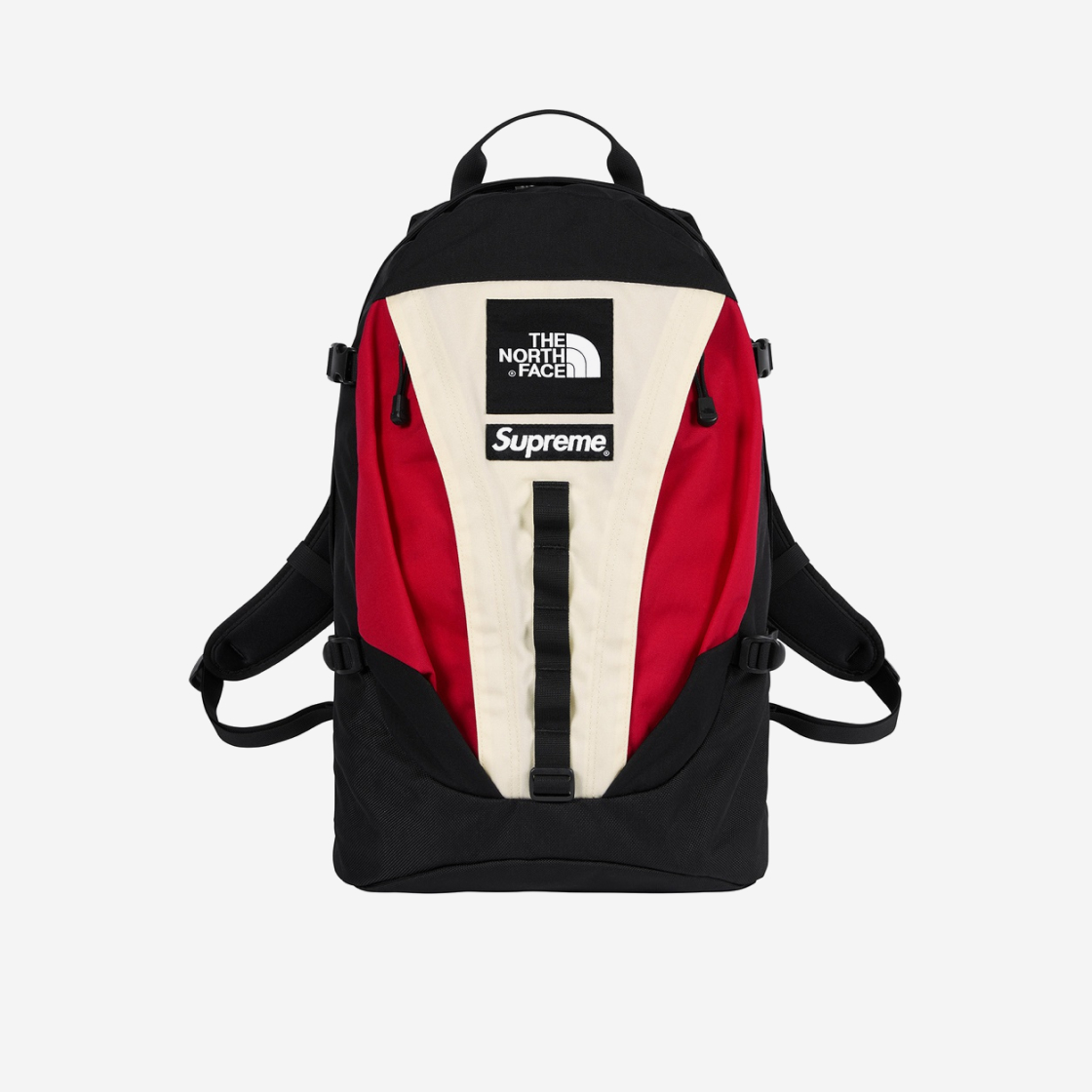 슈프림 x 노스페이스 익스페디션 백팩 화이트 - 18FW | Supreme | KREAM