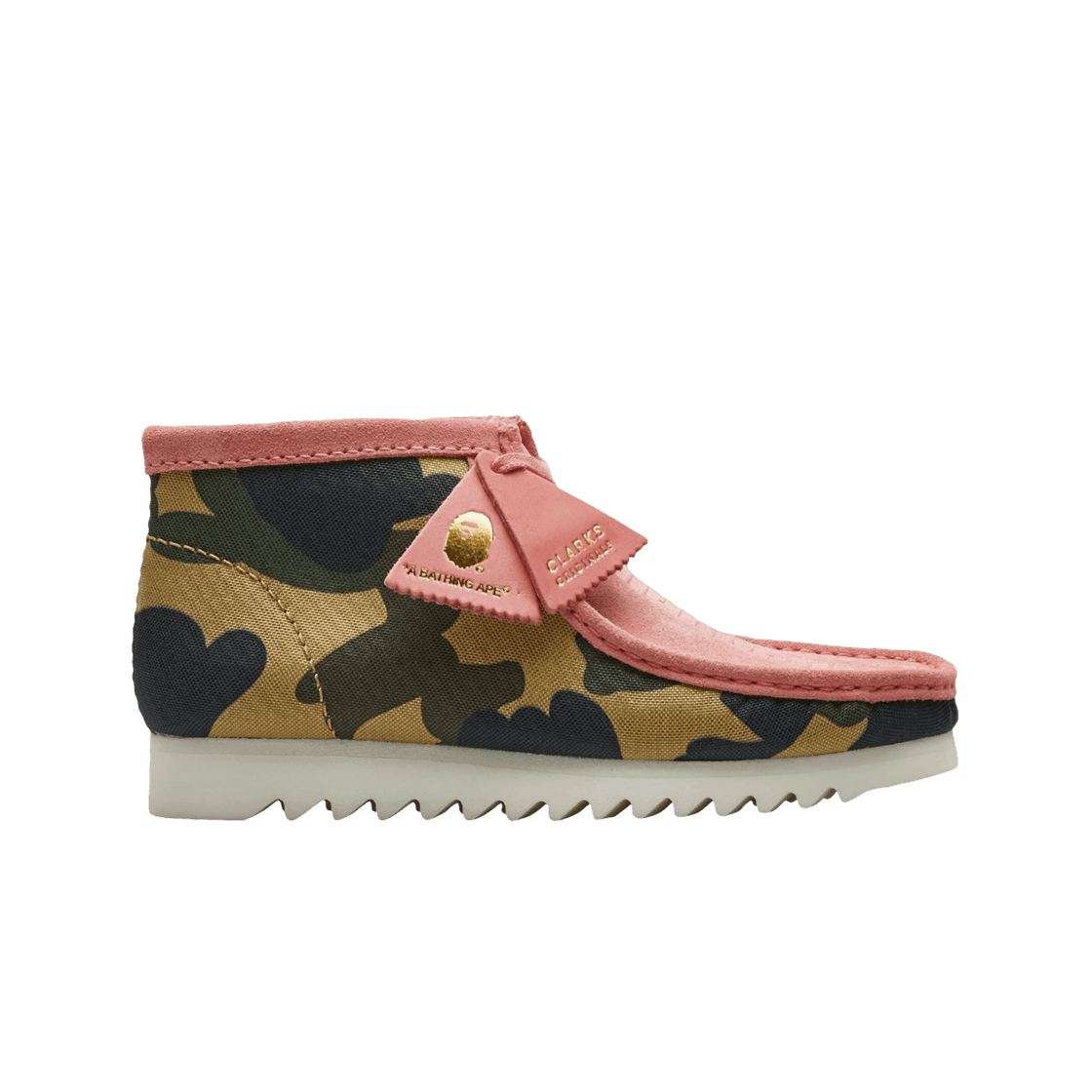 클락스 Clarks x BAPE Wallabee Coral Combi - 위시버킷