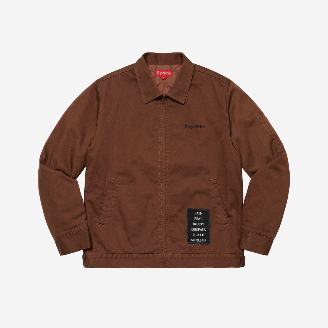 슈프림 x 더 크로우 워크 자켓 브라운 - 21FW | Supreme | KREAM