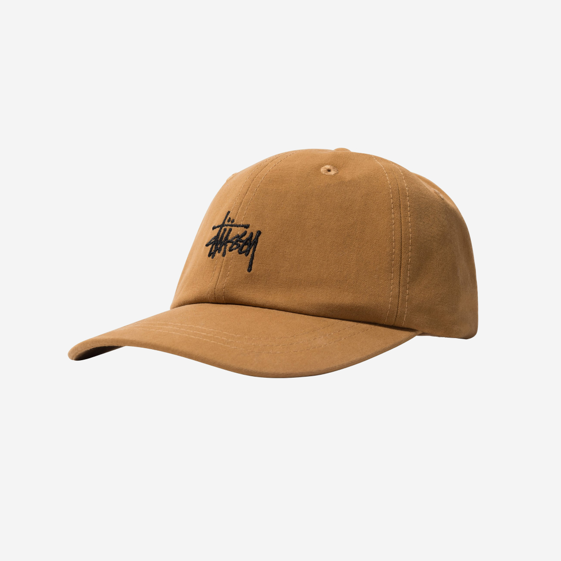 스투시 스탁 캔버스 로우 프로 캡 브론즈 Stussy Kream