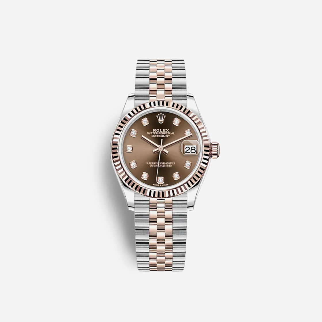 롤렉스 데이트저스트 31mm 278271 초콜릿 다이아 셋팅 쥬빌리 | Rolex | KREAM