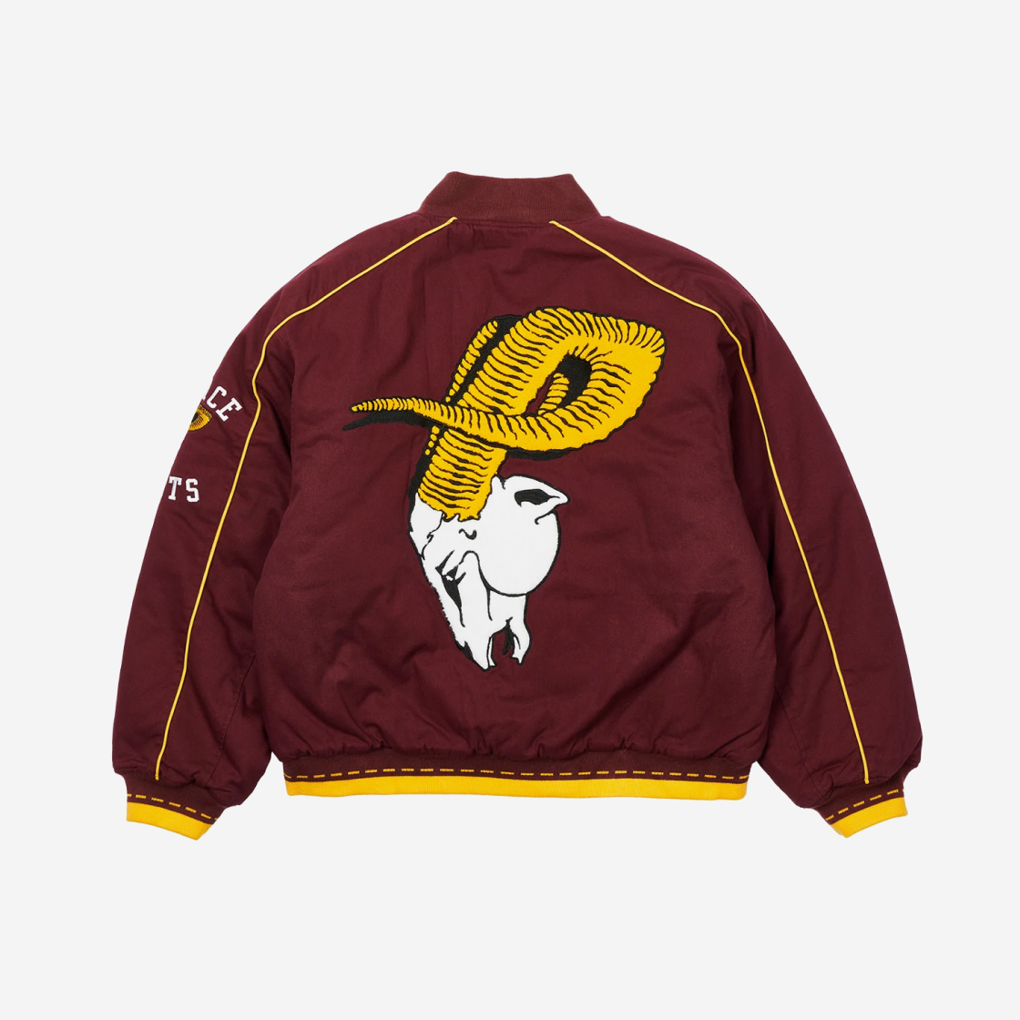 팔라스 고트 바시티 자켓 버건디 - 22SS | Palace | KREAM