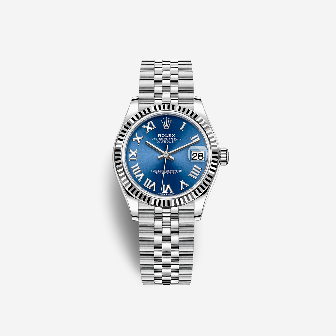 롤렉스 데이트저스트 31mm 278274 브라이트 블루 로만 쥬빌리 | Rolex | KREAM