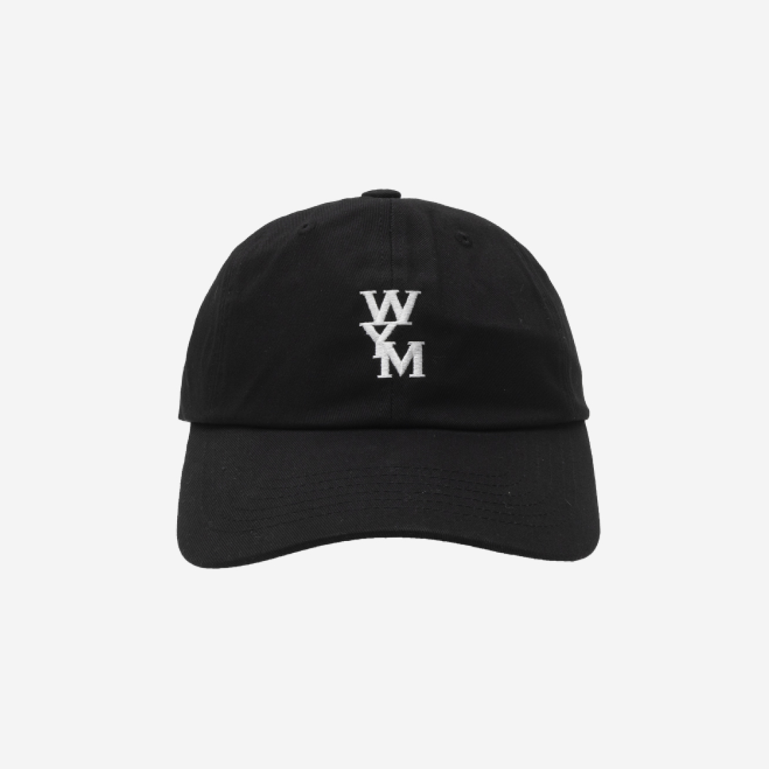 우영미 화이트 로고 볼캡 블랙 - 21FW | Wooyoungmi | KREAM