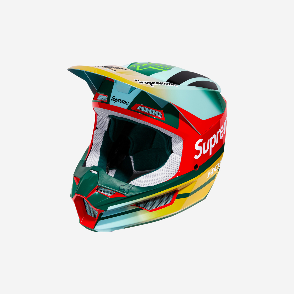 슈프림 x 혼다 x 폭스 레이싱 V1 헬멧 모스 - 19FW | Supreme | KREAM
