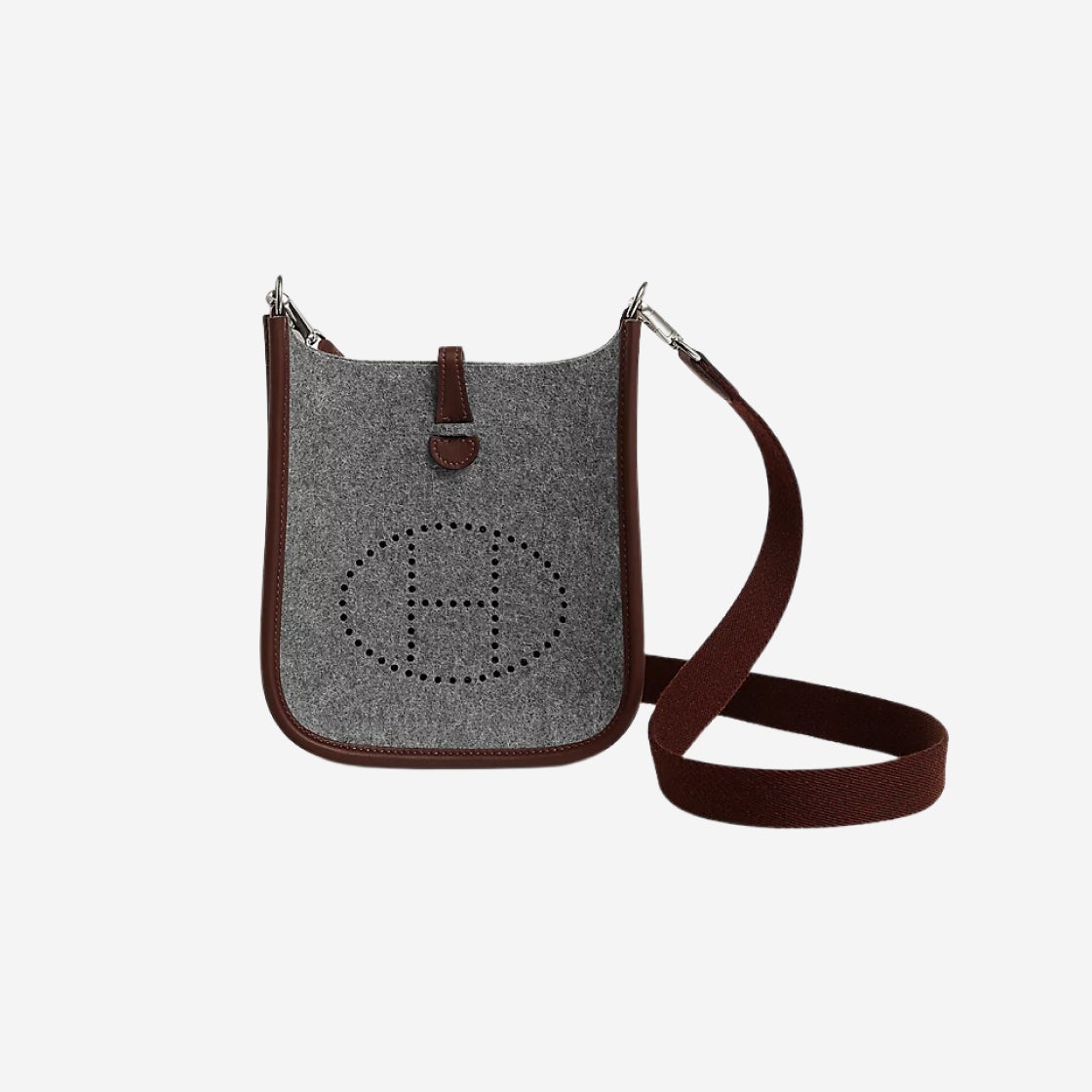 에르메스 에블린 16 백 펠트 스위프트 & 팔라듐 하드웨어 그리 클레어 골드 | Hermes | KREAM