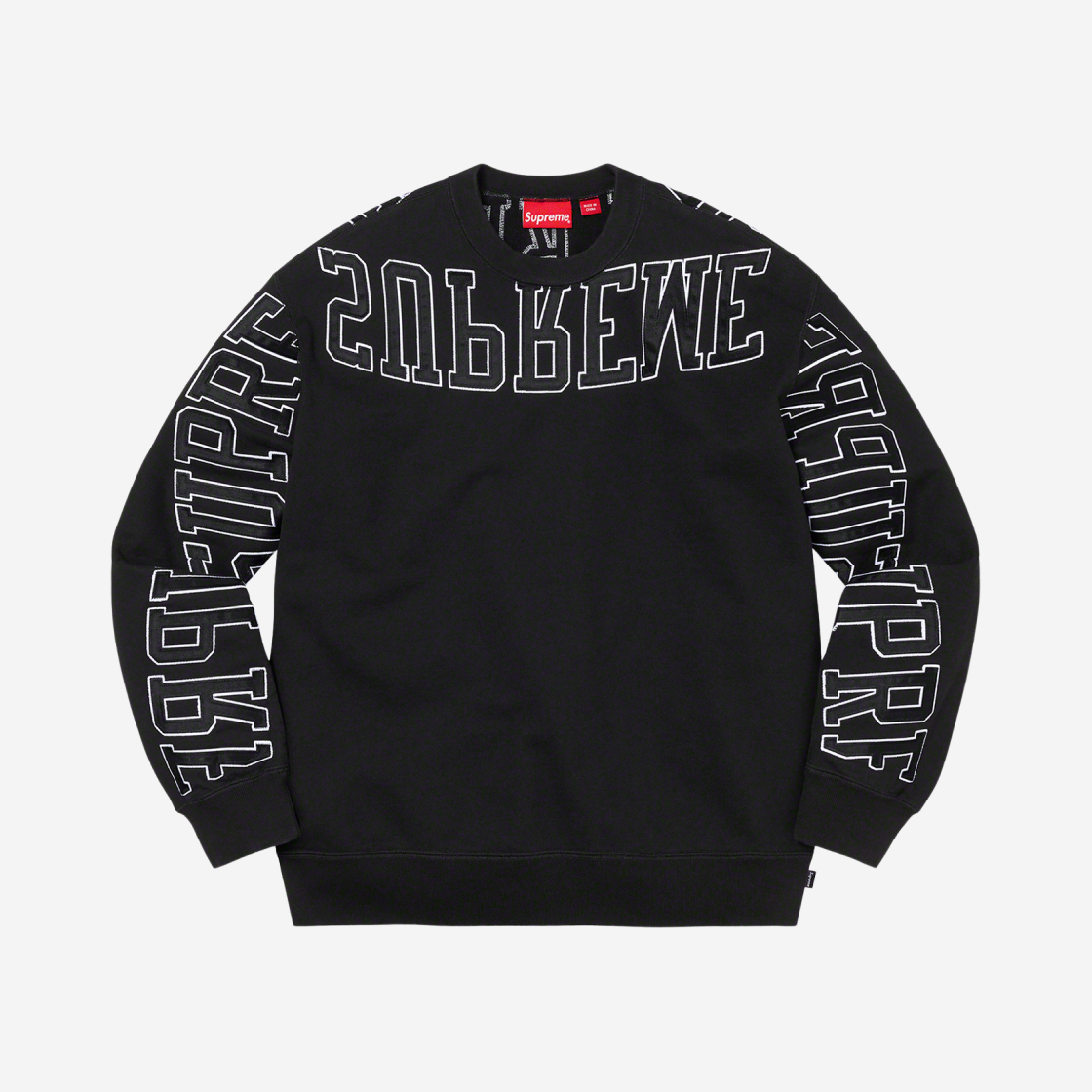 슈프림 멀티 아크 크루넥 블랙 - 22SS | Supreme | KREAM