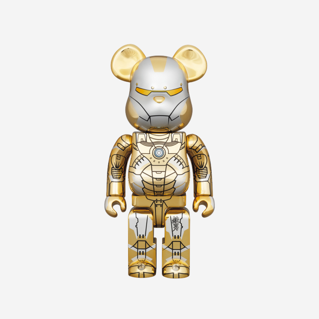 베어브릭 x 하지메 소라야마 아이언맨 리버스 1000% | Bearbrick | KREAM