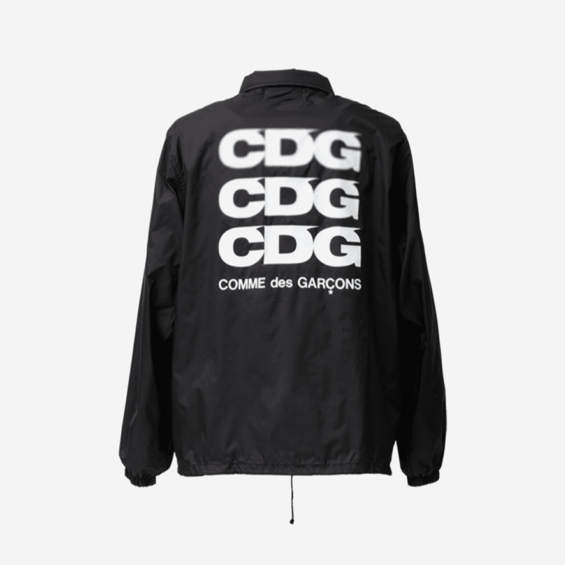 CDG 로고 코치 자켓 블랙 | CDG | KREAM