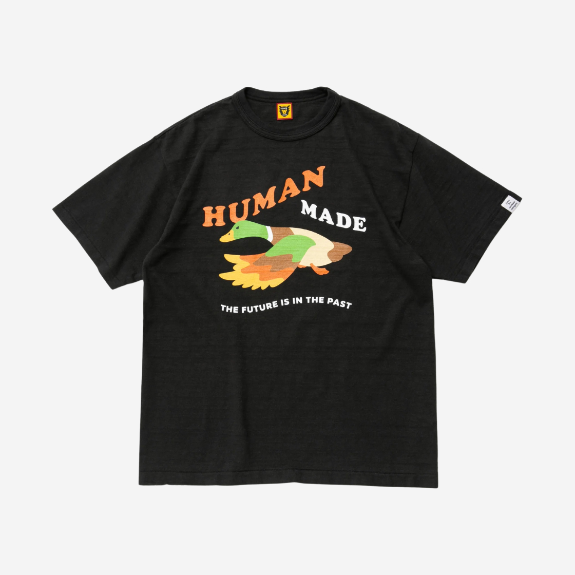 휴먼 메이드 플라잉 덕 티셔츠 블랙 | Human Made | KREAM