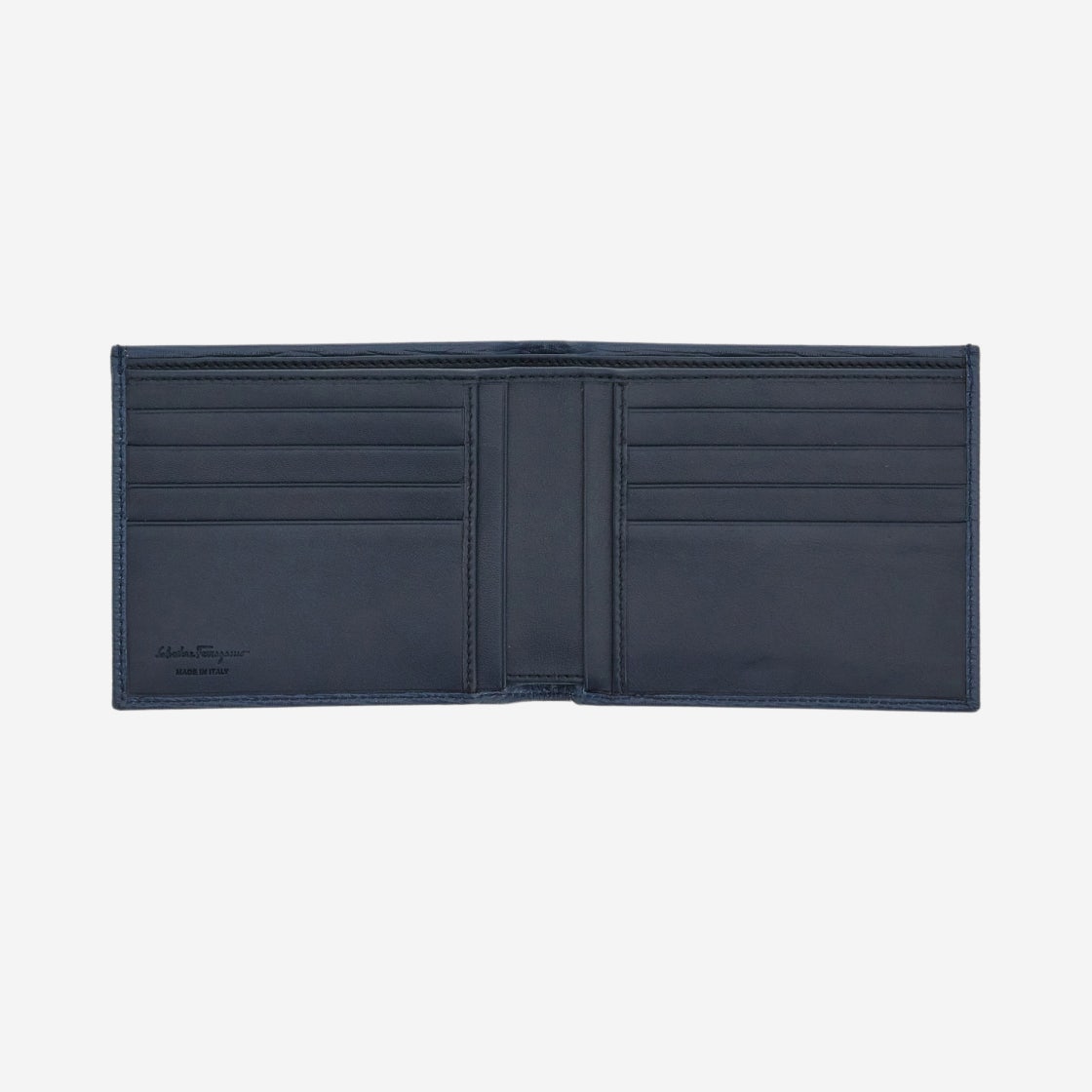 페라가모 간치니 지갑 딥 오션 스톰 블랙 Ferragamo Kream