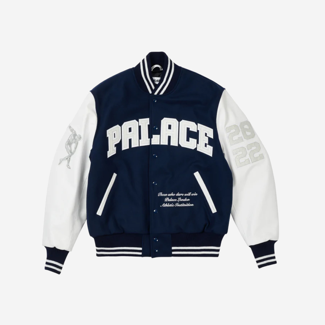 팔라스 그릭 바시티 자켓 블루 - 22FW | Palace | KREAM