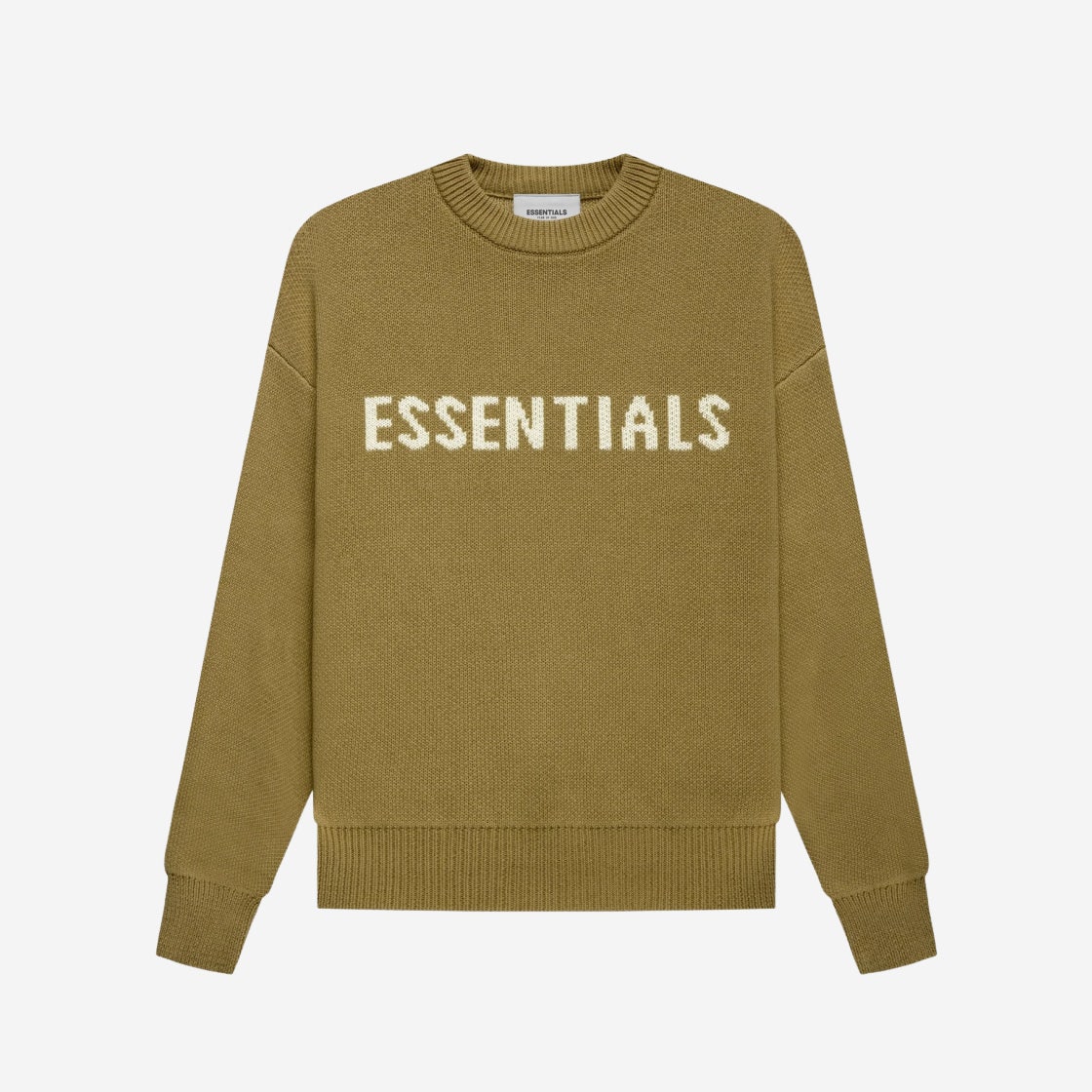 (키즈) 에센셜 니트 풀오버 앰버 - 21FW | Essentials | KREAM