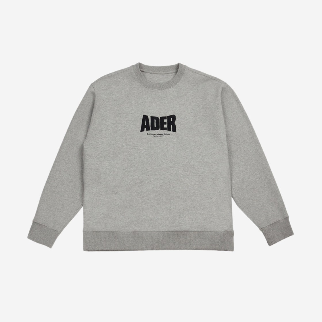 아더에러 오리진 폼 @4201 스웨트셔츠 그레이 | Ader Error | KREAM