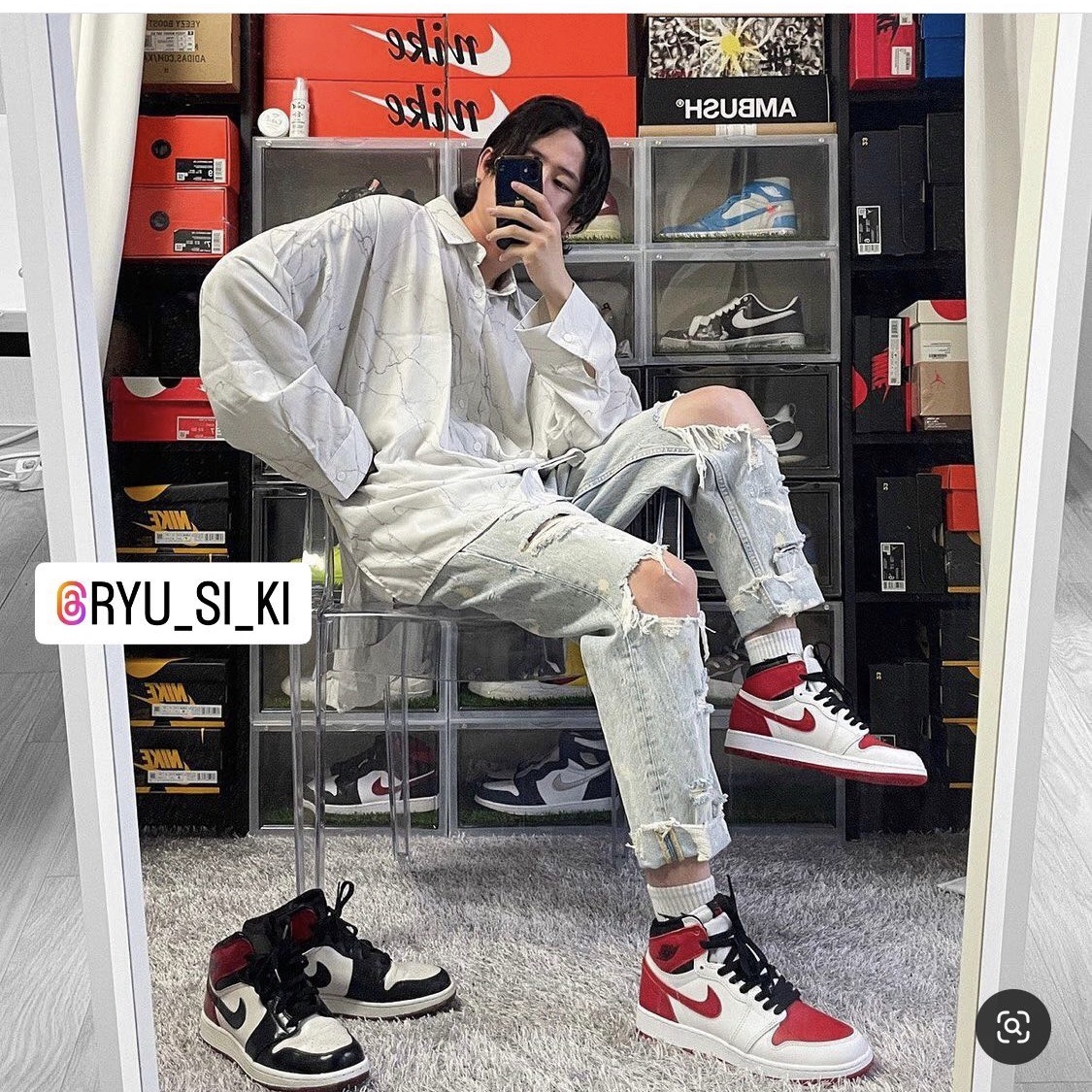 류시키 (@ryu_si_ki) 님의 게시물 | KREAM