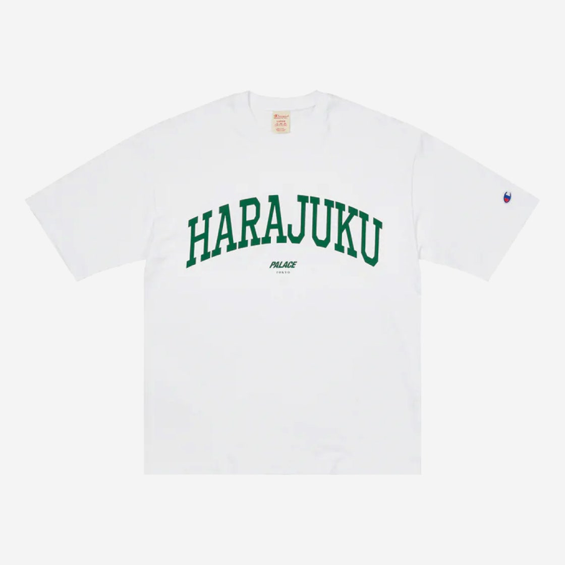 팔라스 챔피언 샵 티셔츠 도쿄 화이트 - 22FW | Palace | KREAM