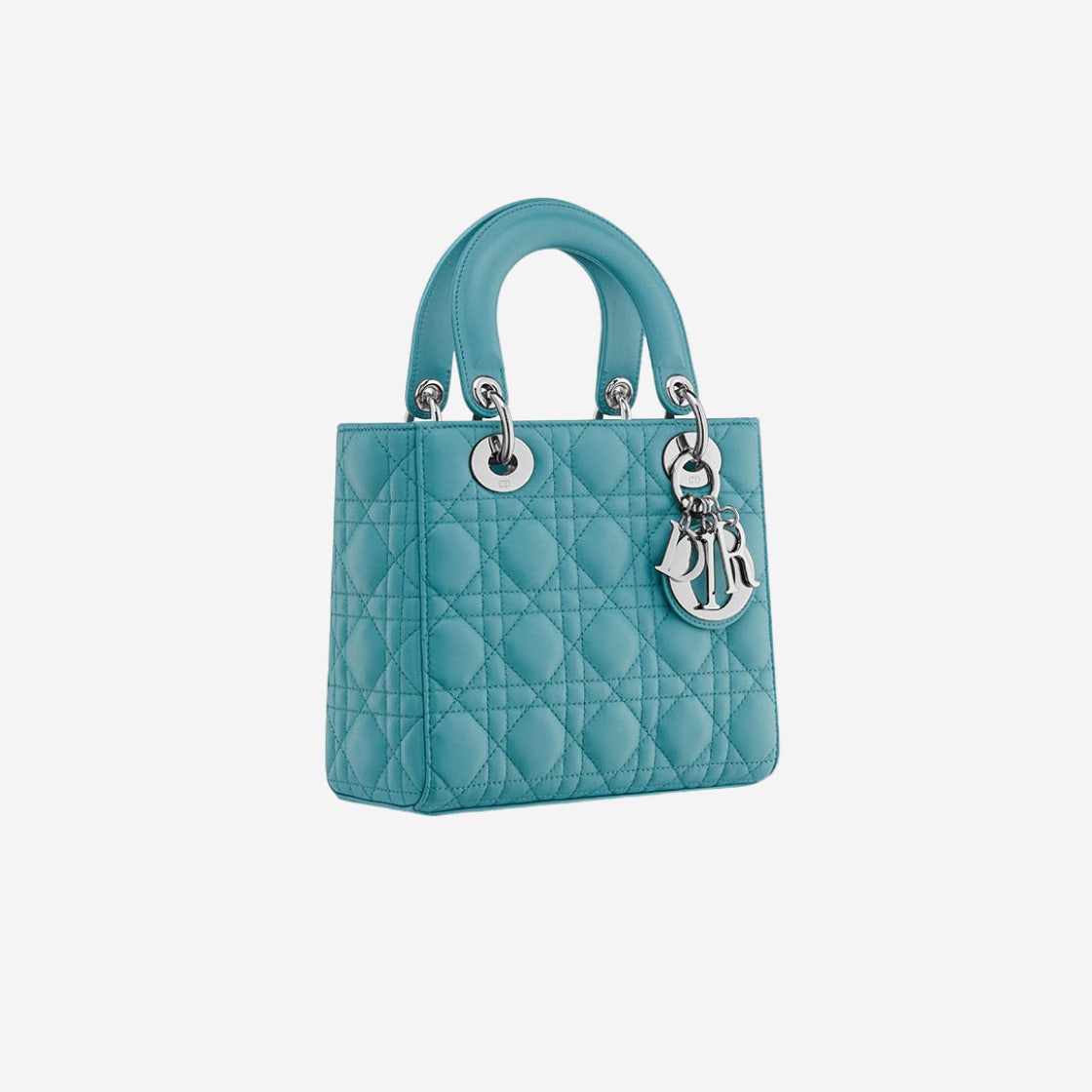 디올 스몰 레이디백 마이 ABC디올 백 까나쥬 램스킨 아주르 블루 | Dior | KREAM