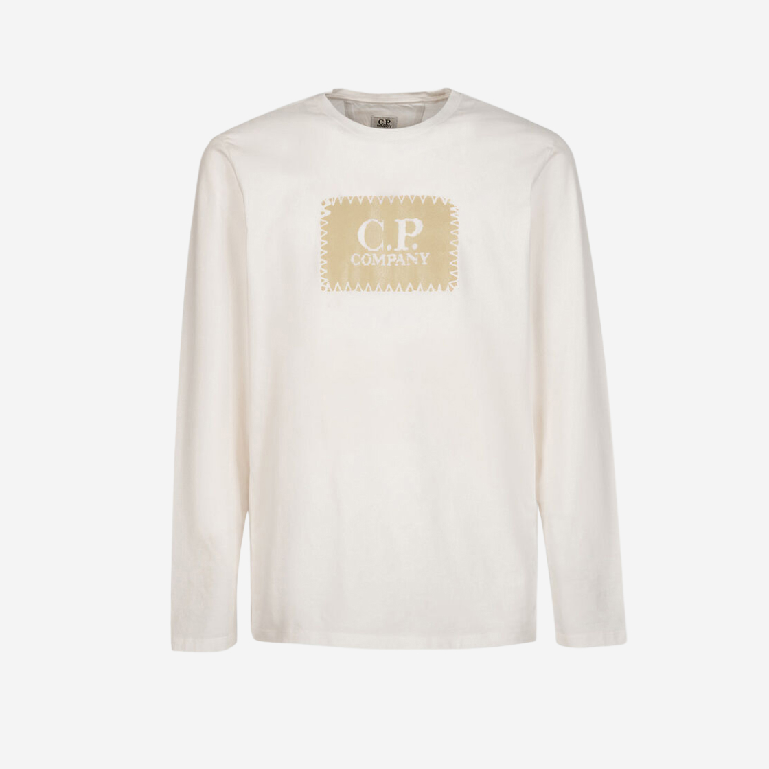 C.P. 컴퍼니 30/1 저지 티셔츠 거즈 화이트 - 22FW | C.P. Company | KREAM