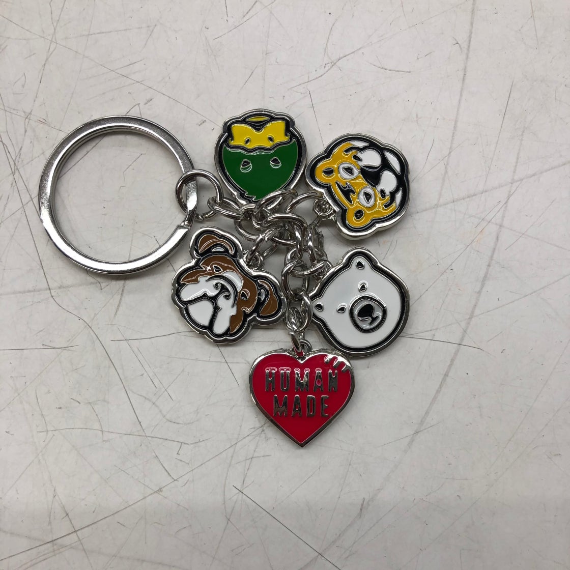 휴먼 메이드 애니멀 키링 실버 | KREAM