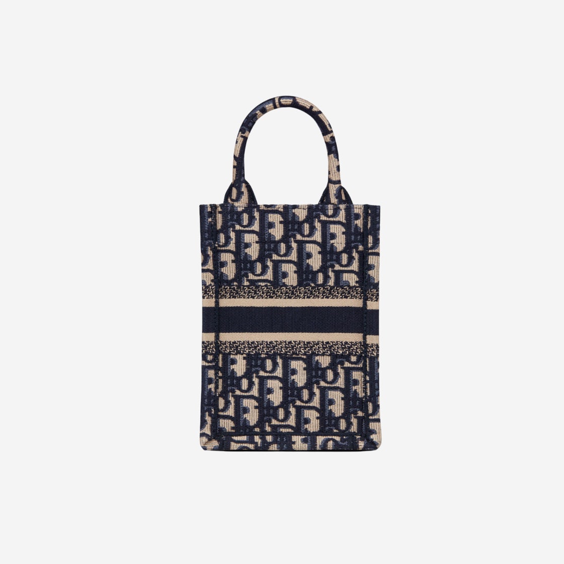 디올 미니 북 토트 휴대폰 백 블루 디올 오블리크 자수 | Dior | KREAM