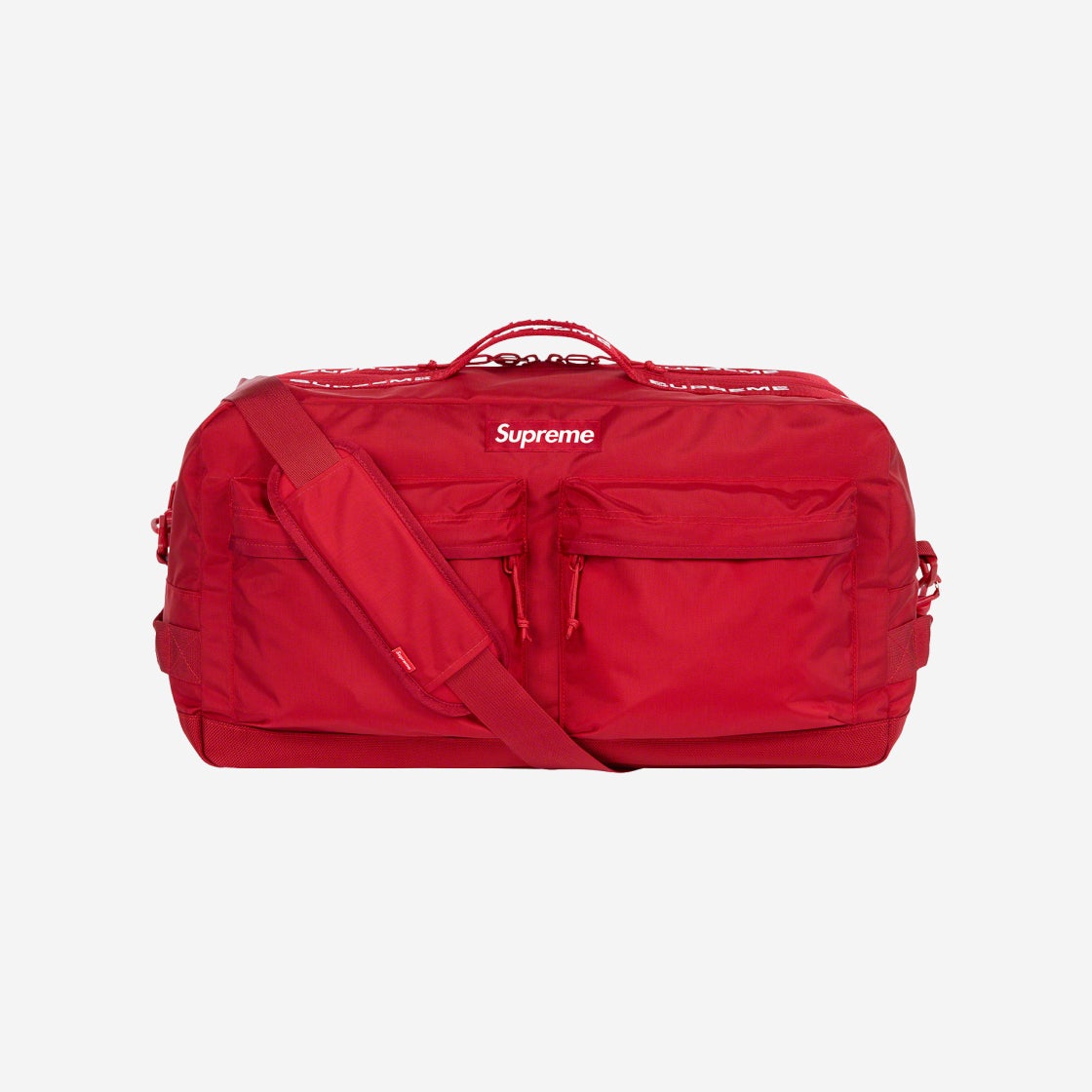 슈프림 더플백 레드 - 22FW | Supreme | KREAM