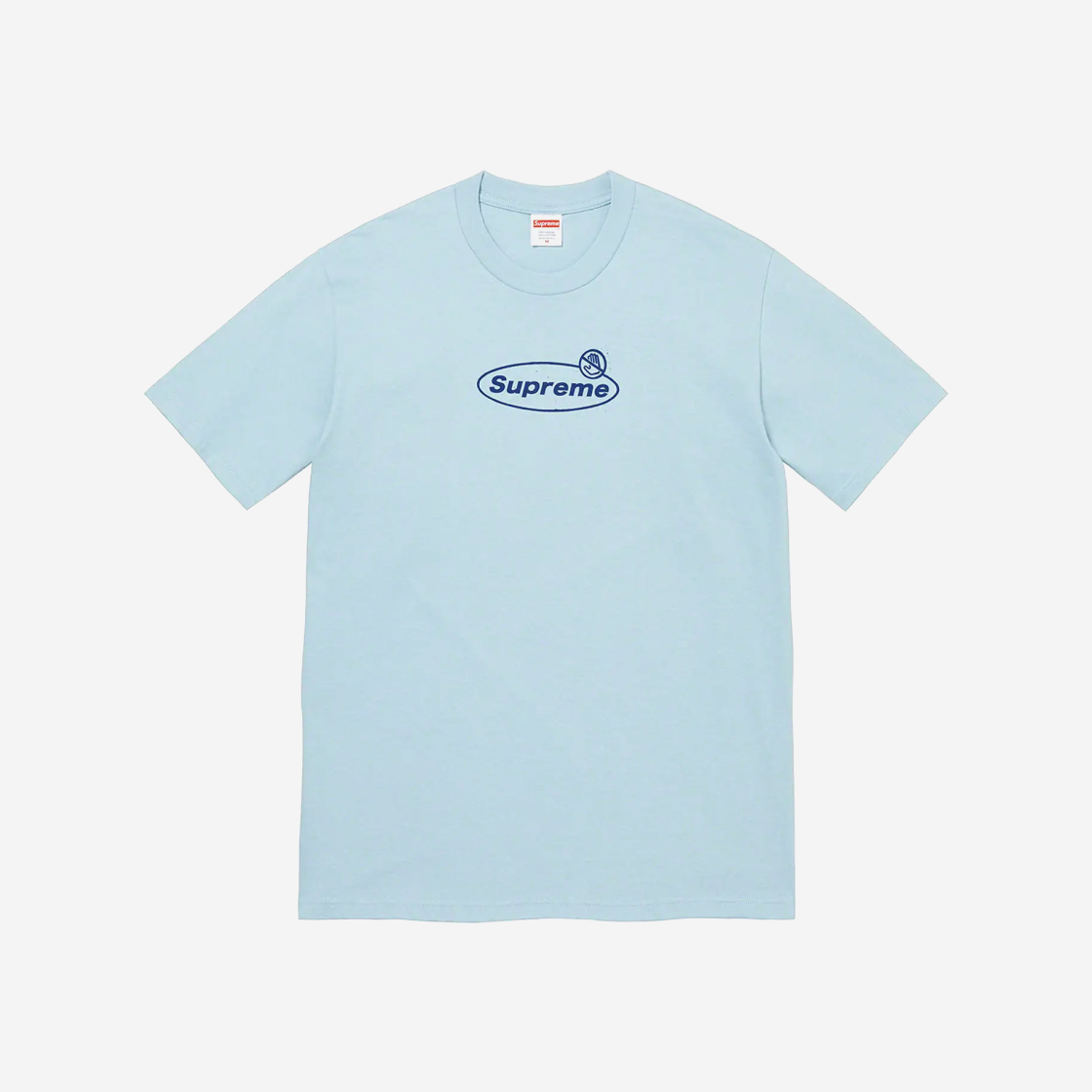 슈프림 워닝 티셔츠 더스티 블루 - 22FW | Supreme | KREAM