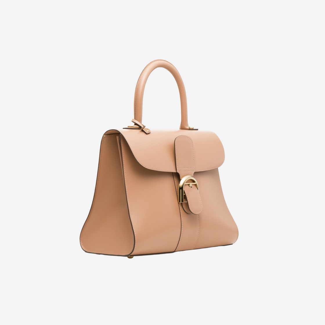 델보 브리앙 MM 박스 카프 텐더 베이지 | Delvaux | KREAM