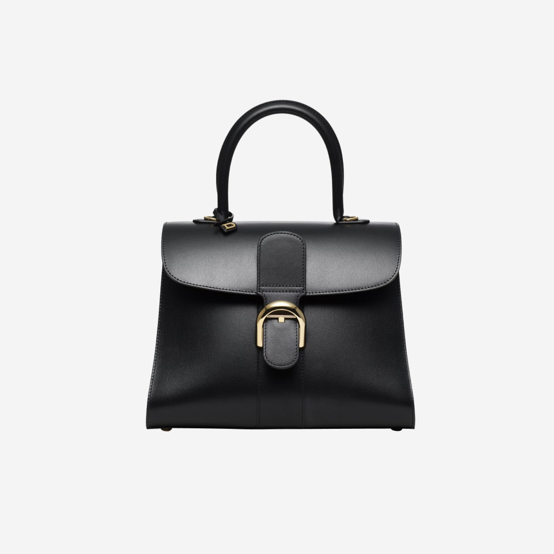 델보 브리앙 MM 박스 카프 블랙 | Delvaux | KREAM