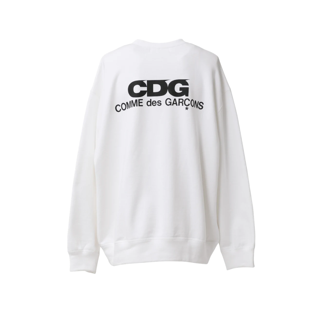 CDG 오버사이즈 스웨트셔츠 화이트 | CDG | KREAM