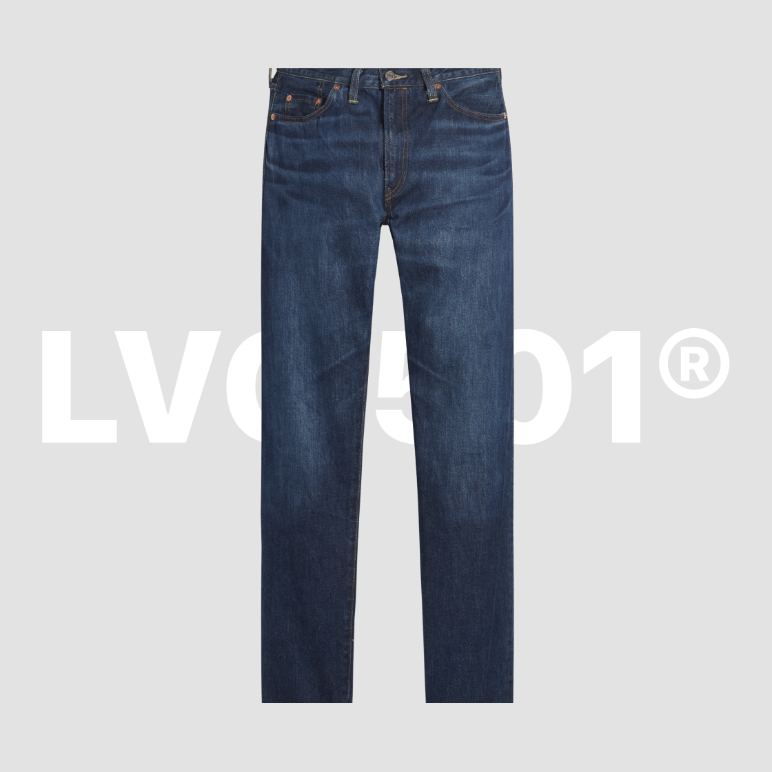 LVC 1954 501® 진_50154-0105 워시드 미디엄 인디고 | Levi's | KREAM