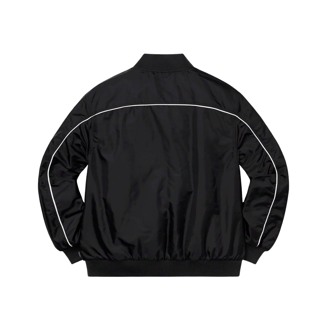 슈프림 콘트라스트 스크립트 바시티 자켓 블랙 - 20FW | Supreme | KREAM
