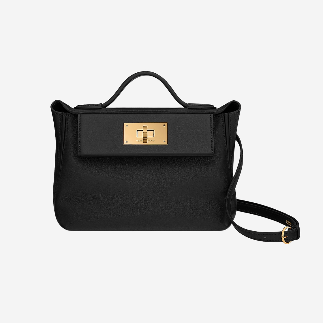 에르메스 24/24 21 백 볼룹토 스위프트 & 골드 하드웨어 누아 | Hermes | KREAM