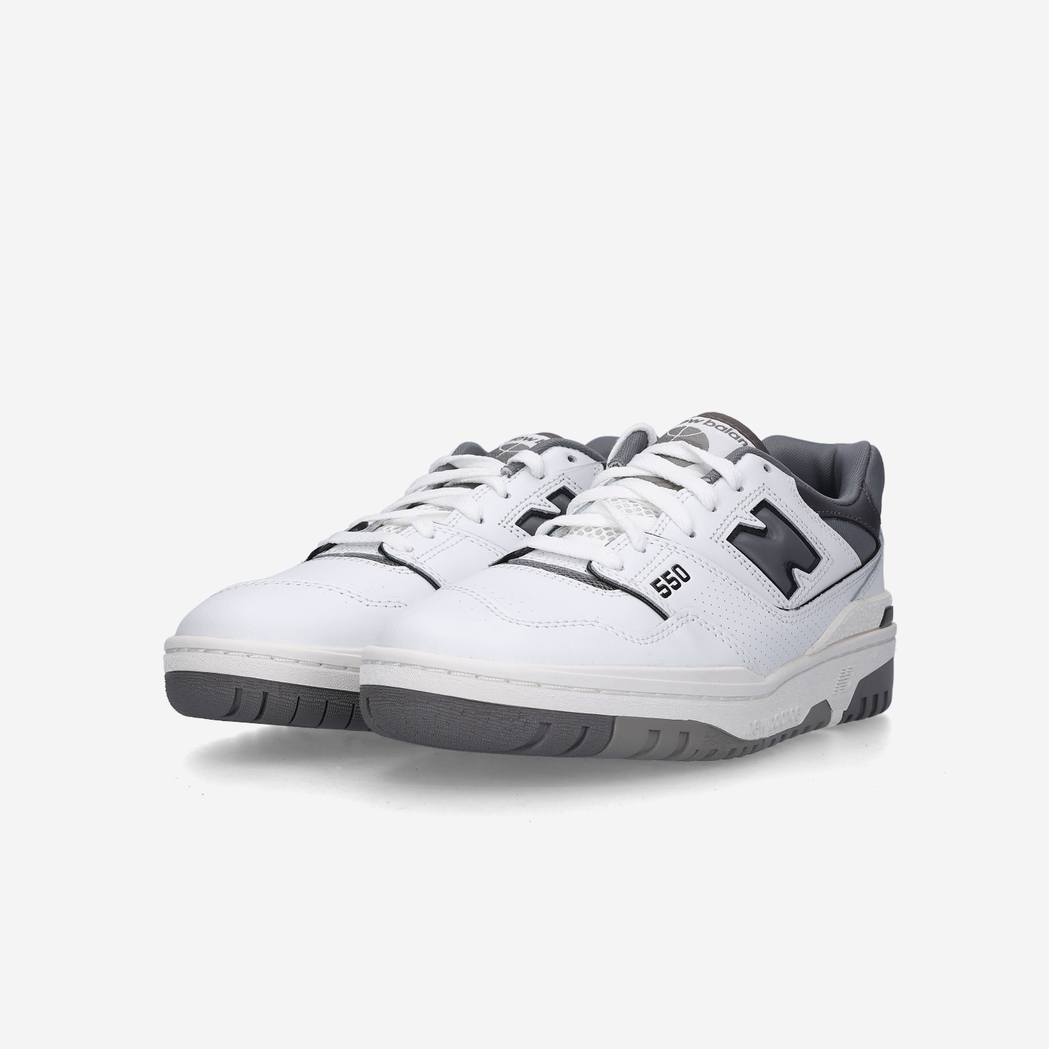 뉴발란스 550 화이트 그레이 다크 그레이 - 2E 와이드 | KREAM