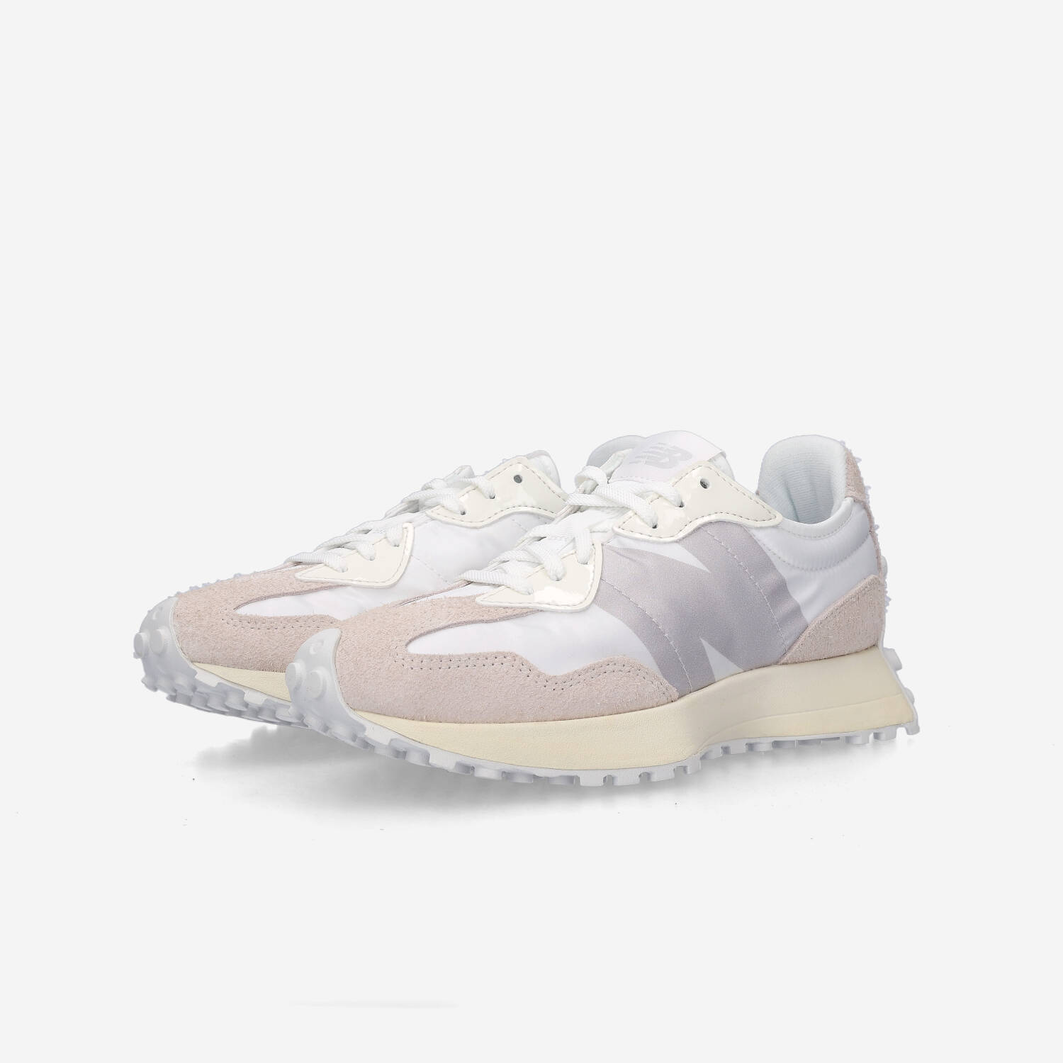 (W) 뉴발란스 327 화이트 문빔 | KREAM