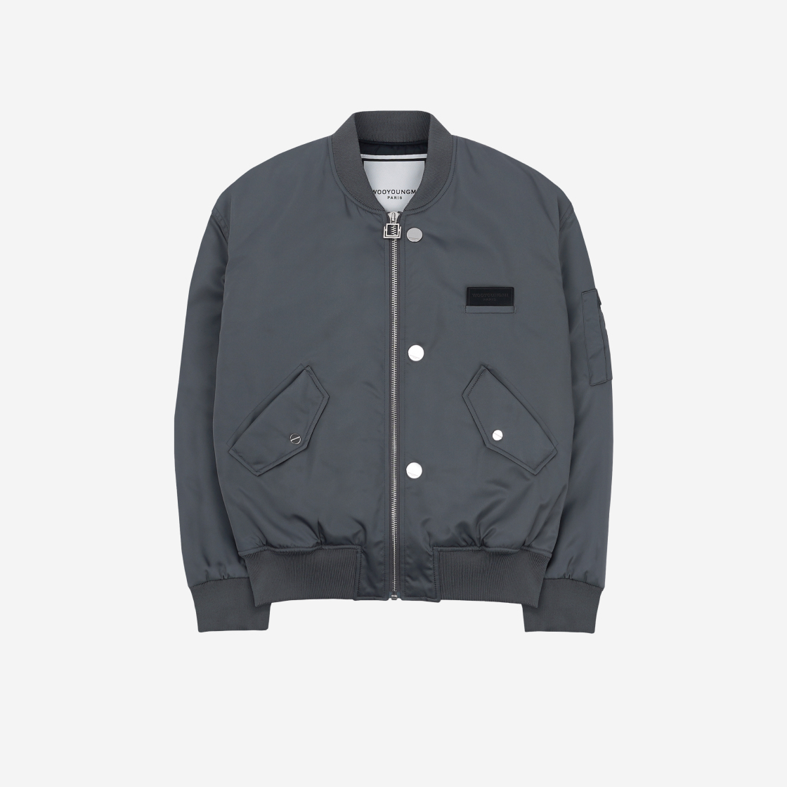 우영미 백로고 MA-1 그레이 - 22SS | Wooyoungmi | KREAM