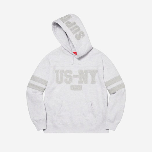 슈프림 US-NY 후드 스웨트셔츠 라이트 아쿠아 - 22FW | Supreme | KREAM