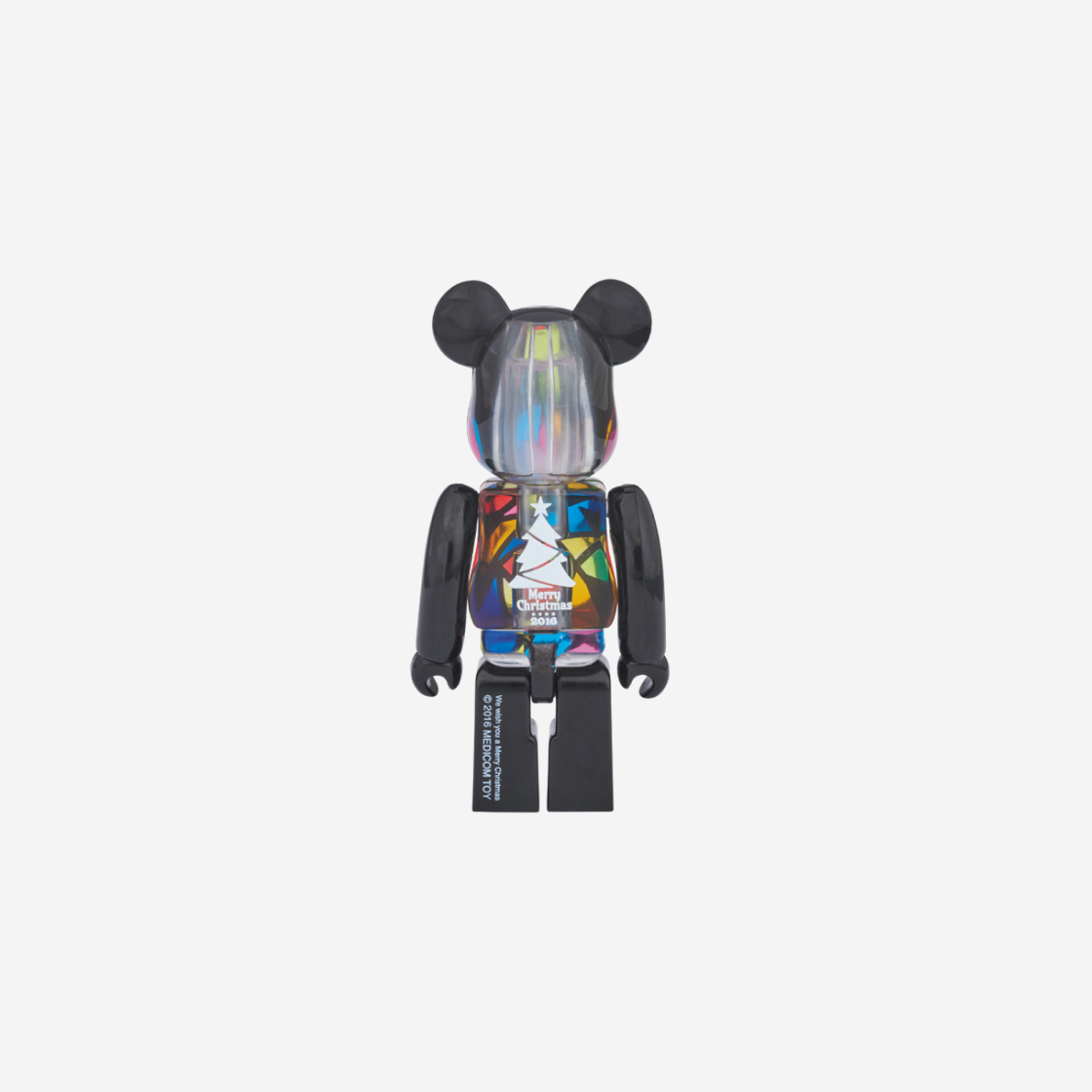 베어브릭 2016 Xmas 스테인드 글라스 트리 100% | Bearbrick | KREAM