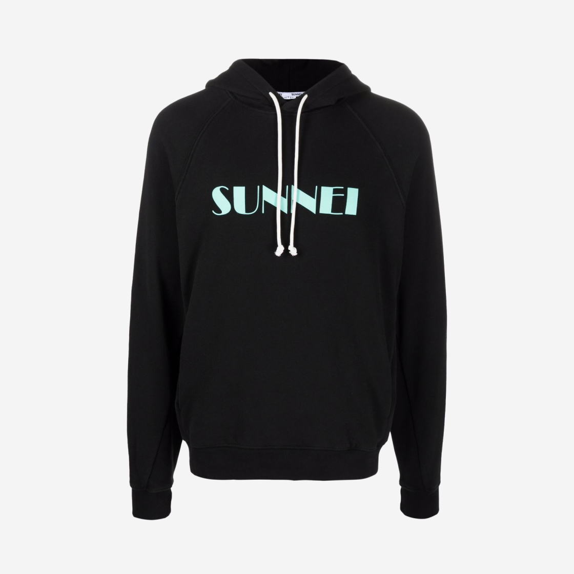 Sunnei Logo Hoodie Black STYLE | KREAM