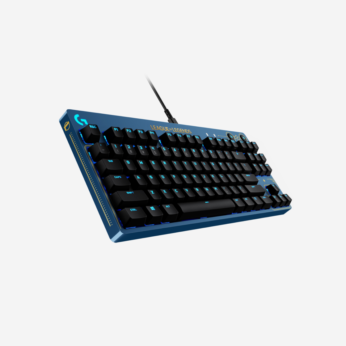 로지텍 프로 키보드 리그 오브 레전드 에디션 (국내 정식 발매 제품) | Logitech | KREAM